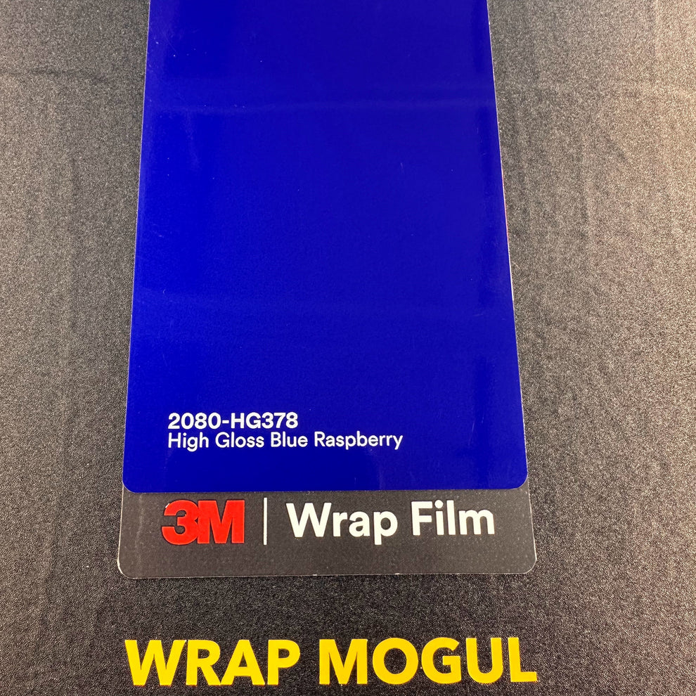 3M 2080 High Gloss Blue Raspberry Vinyl Wrap | HG378 – Wrap Mogul ...